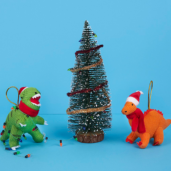 Dinosaur Toys - Best Years Ltd knitted dinosaur toy range