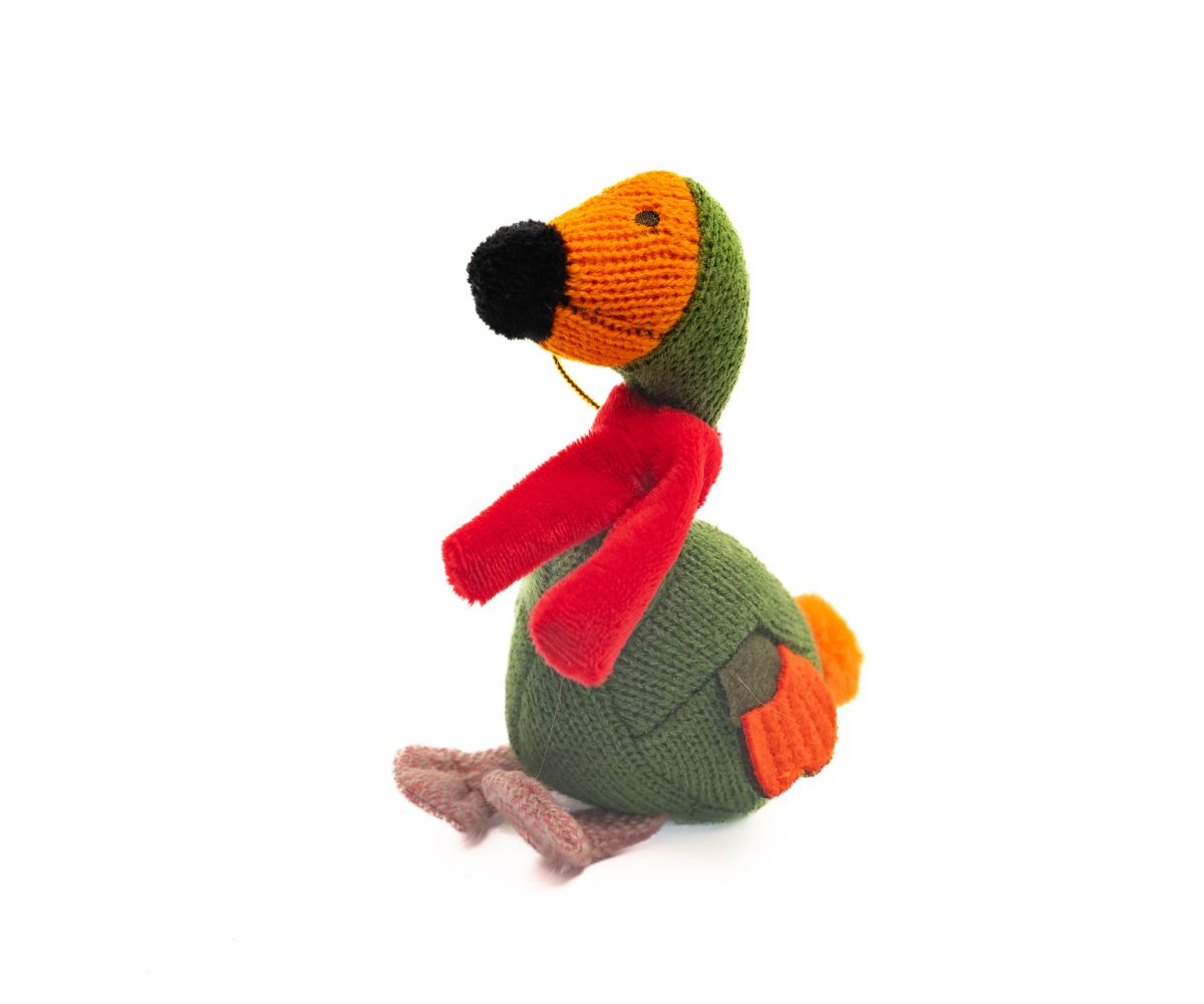 Knitted Dodo Christmas Tree Decoration - Unusual Christmas Baubles