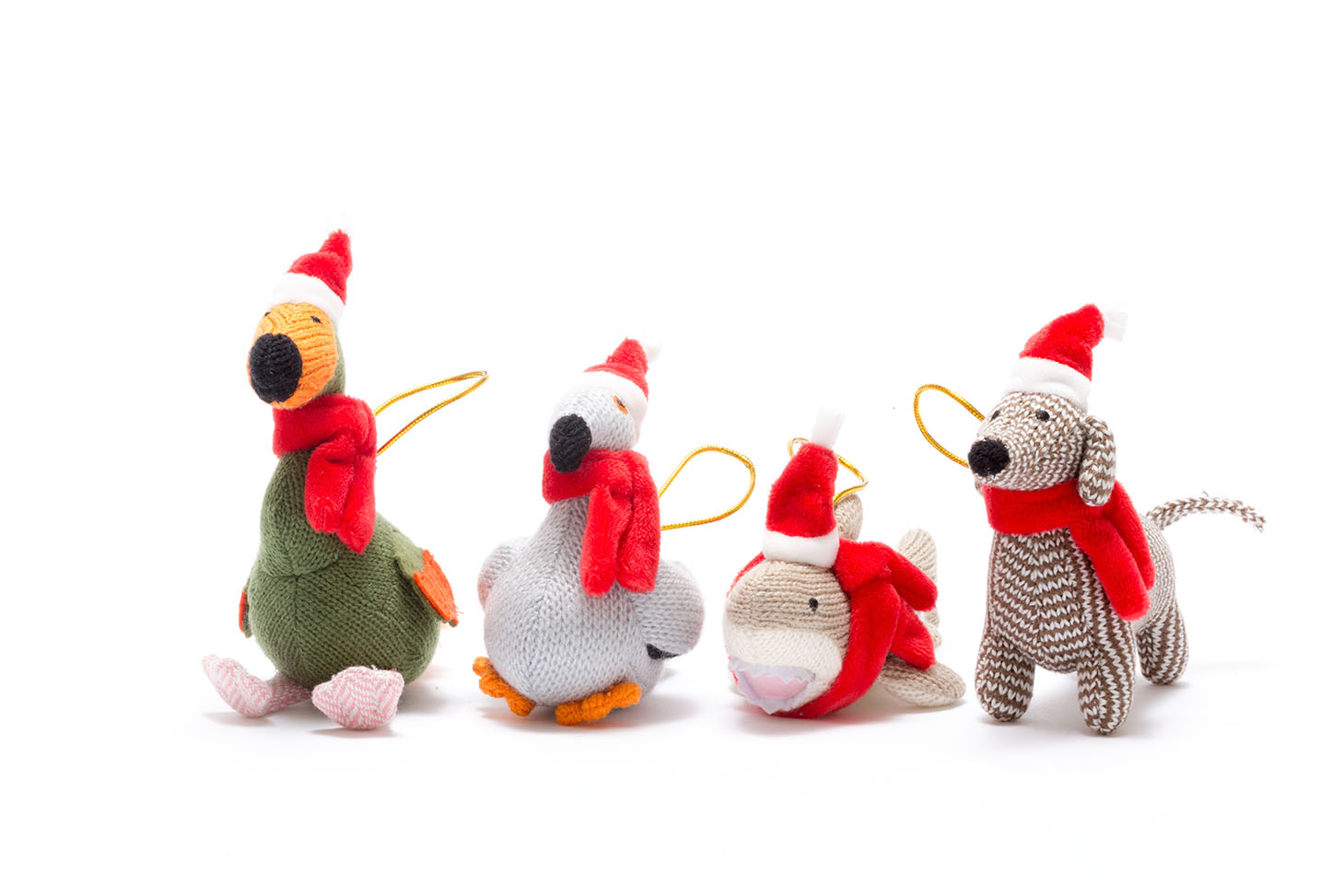 Knitted Dodo Christmas Tree Decoration - Unusual Christmas Baubles