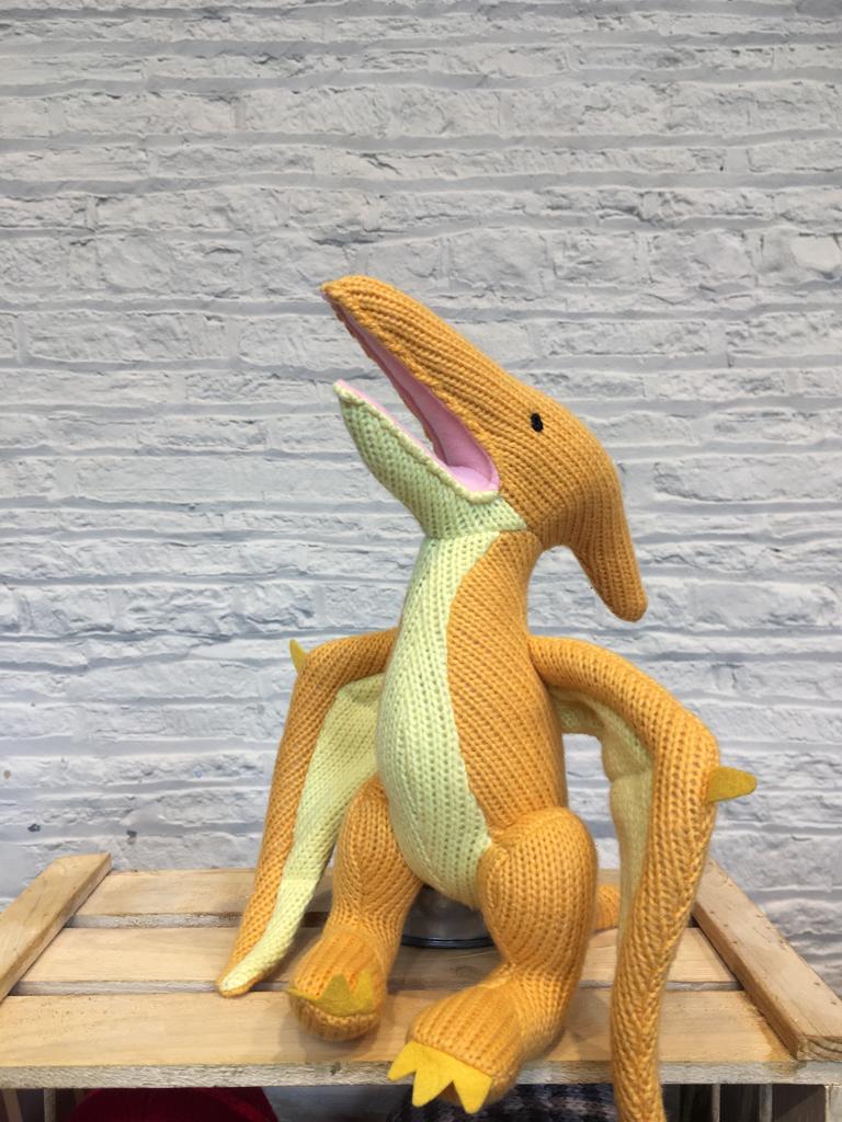 Best Years Ltd - Best Dinosaur Toy Yellow Dinosaur Pterodactyl Dinosaur ...