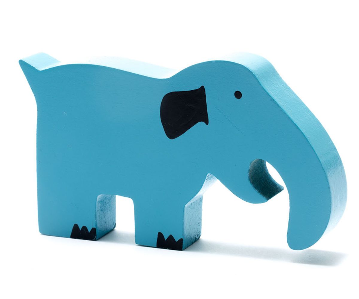 Tradional wooden dinosaur toys - woolly mammoth dinosaur toy, handmade